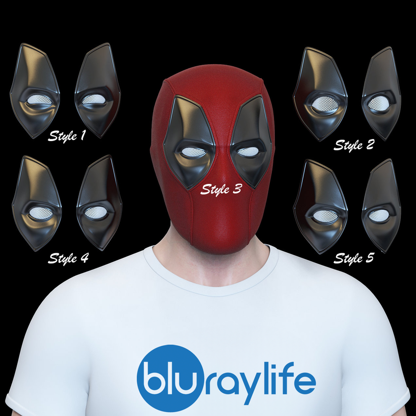 Deadpool Cosplay and Display Mask: Featuring Magnetic Panels and Expre