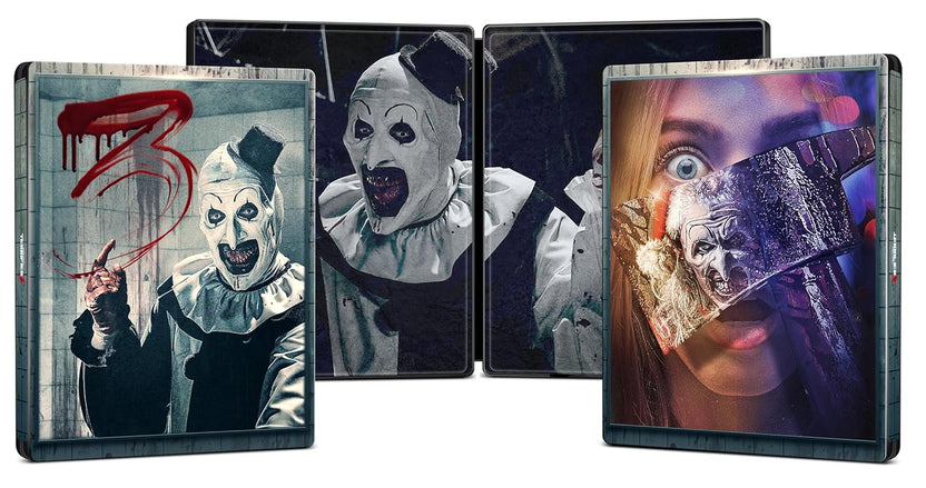 Terrifier 3 (4K UHD + 2D Blu-ray) Steelbook Limited Edition ...