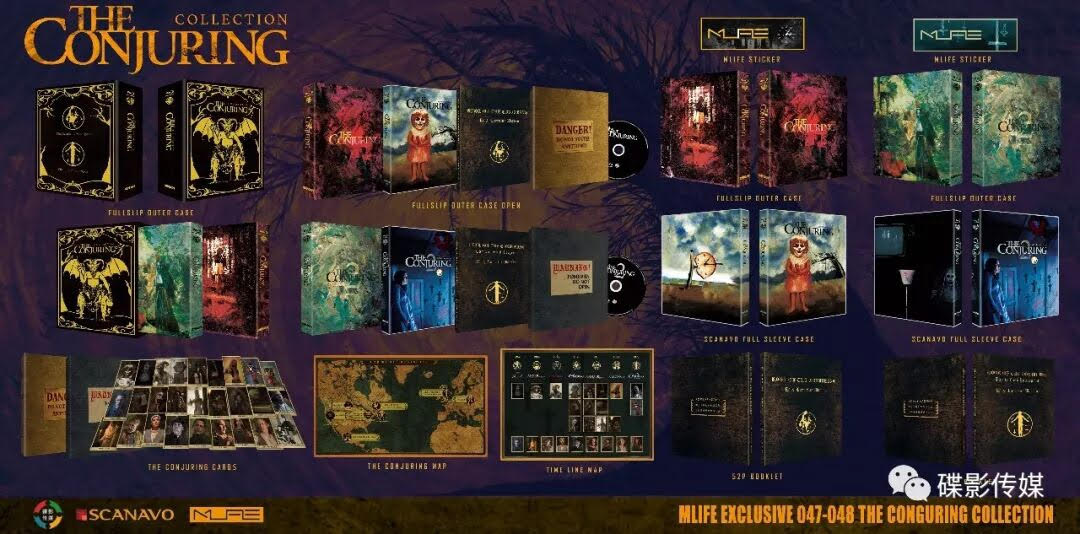 Conjuring 1 & 2 Blu-ray MLIFE #047-048 Limited Edition – bluraylifestore