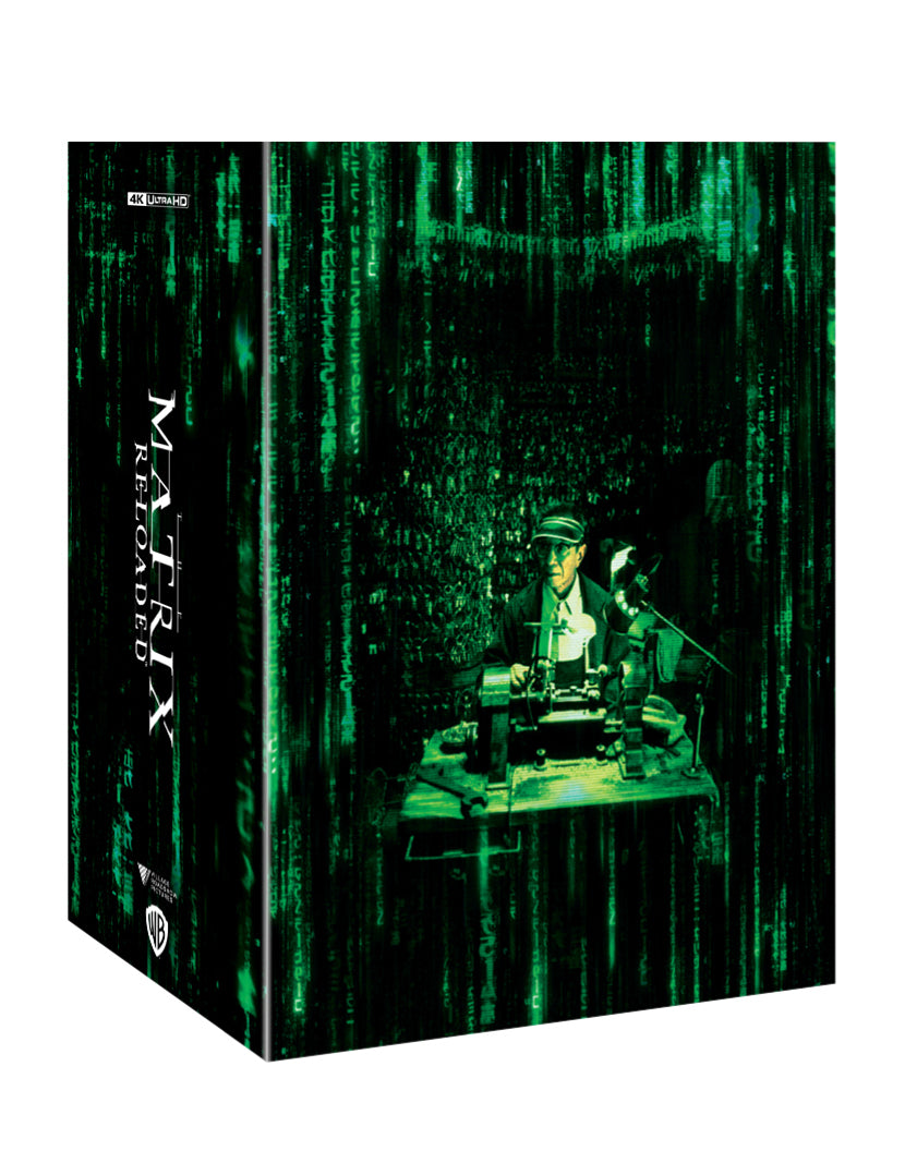 The Matrix Reloaded 4K Blu-ray Steelbook Manta Lab Exclusive ME#46 One