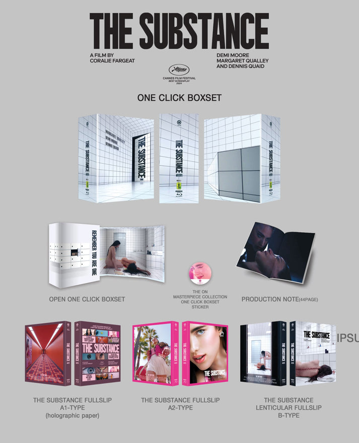 The Substance 4K Blu-ray Steelbook TheOn KimchiDVD Exclusive #44 One C