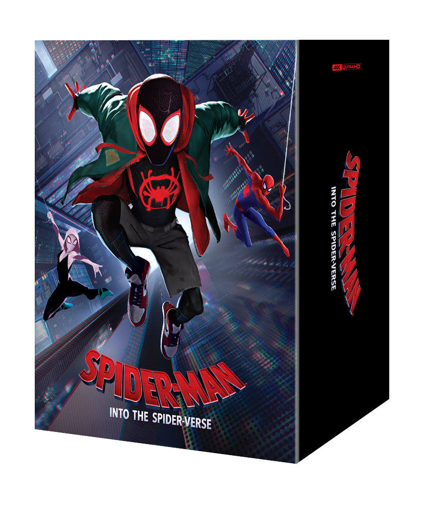 Spider-man: Into the Spider-Verse 4K Blu-ray Steelbook Manta Lab Exclu