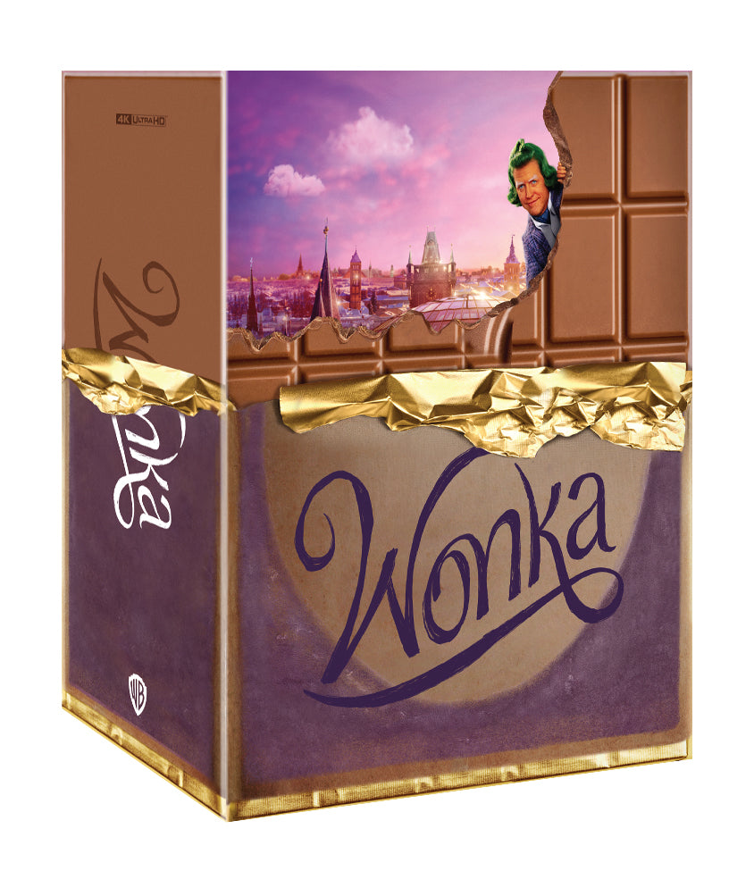 Wonka 4K Blu-ray Steelbook Manta Lab Exclusive ME#68 One Click Box Set