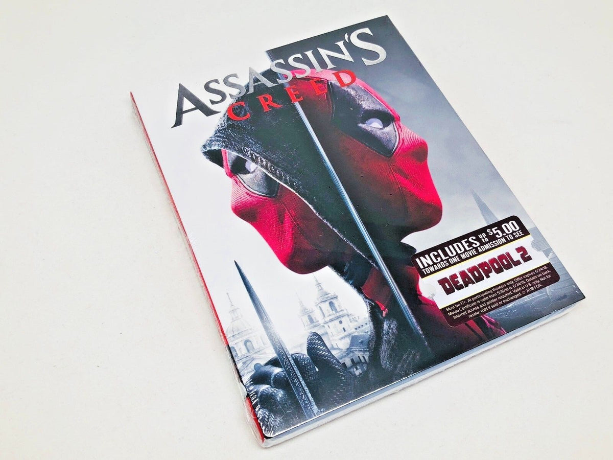 Assassin's Creed Blu-Ray - Deadpool Photobomb Walmart Exclusive & Movi ...